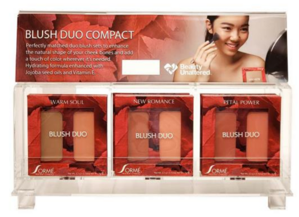 SM017 Blush Duo Unit – Sorme Cosmetics